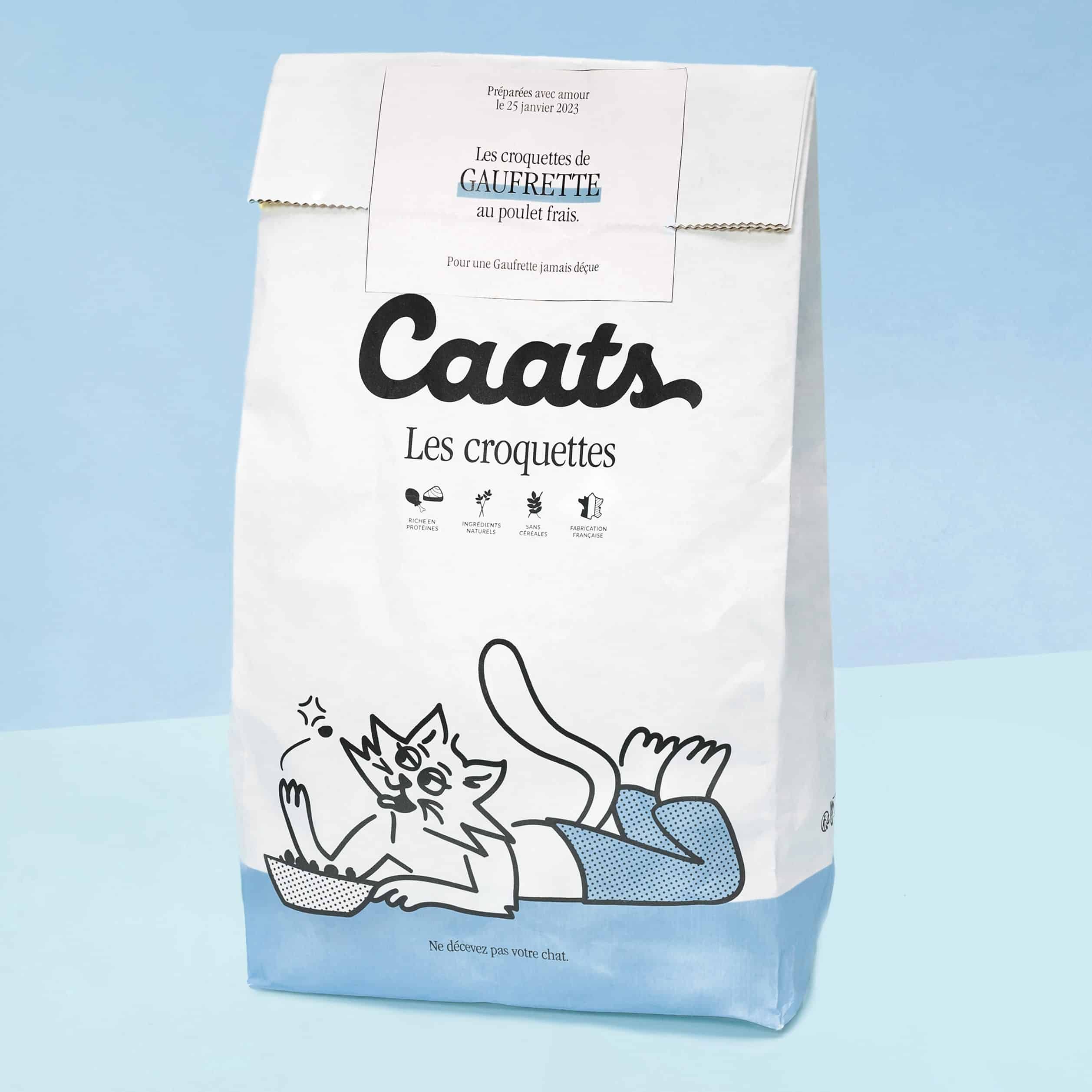 Croquette Pour Chat Sénior - Au Poulet Frais, Sans Céréales et 100% ...