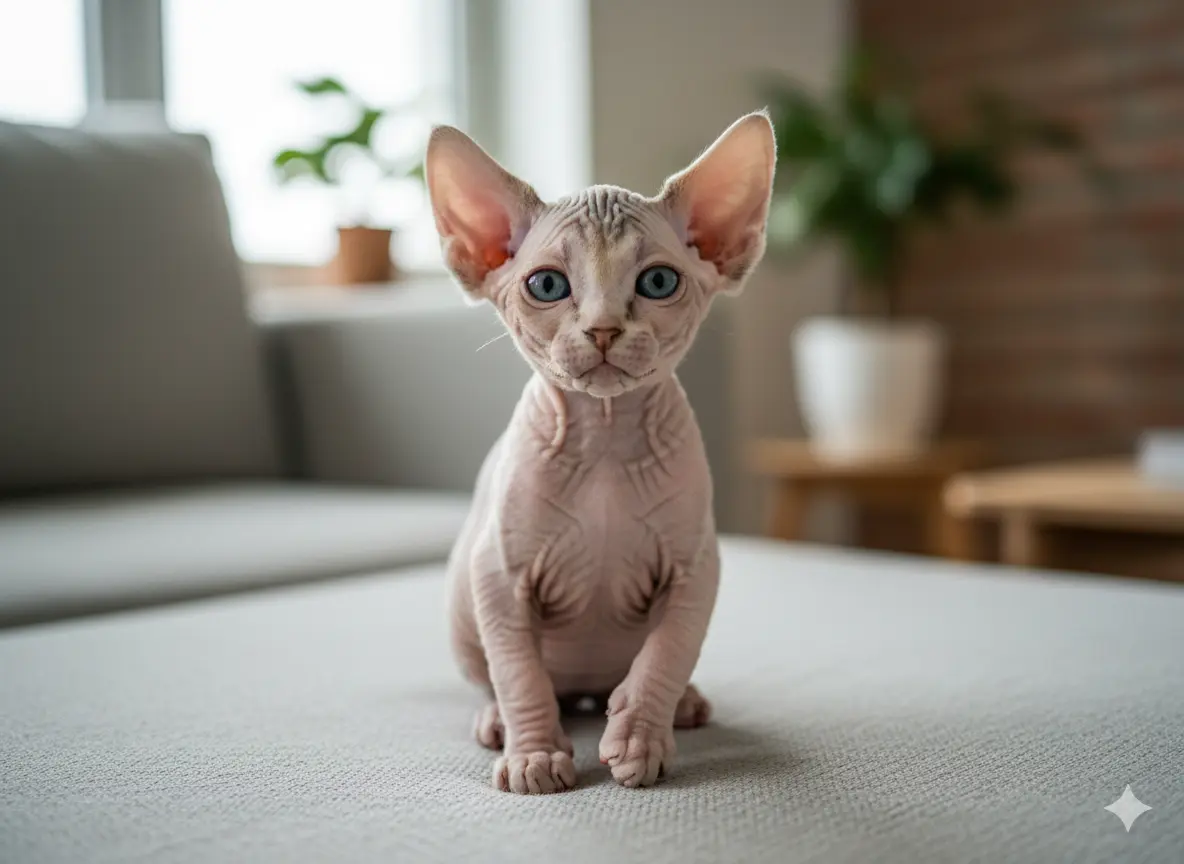 Prix du Sphynx : combien coûte ce chat sans poils ? 💰