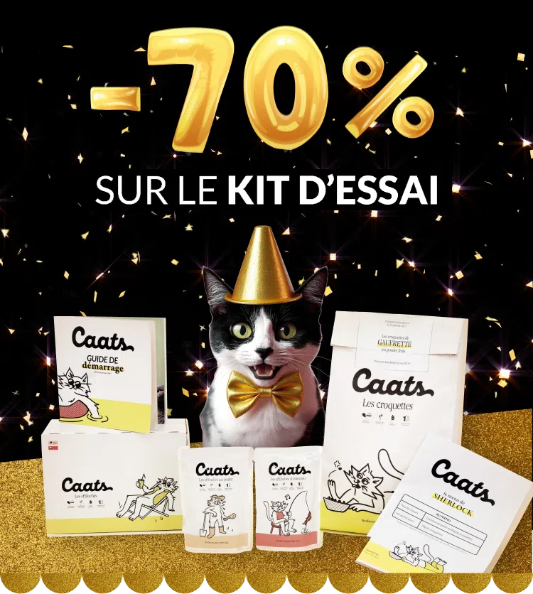 Caats - Croquettes & Pâtées Pour Chat Premium